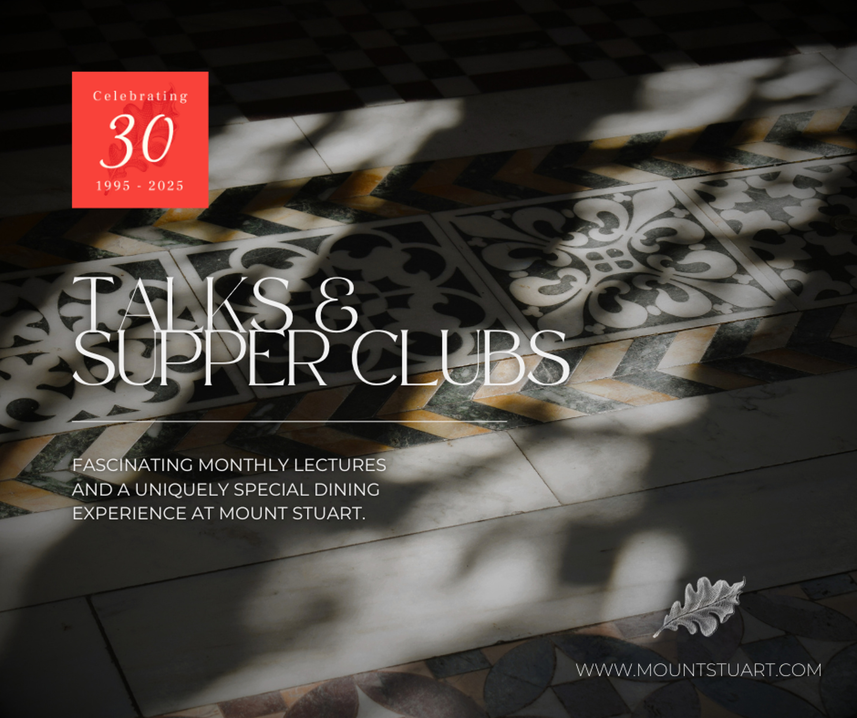 Talk & Supper Club Series | Mount Stuart